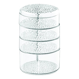 iDesign Storage Case, 11.43 x 11.43 x 18.29, Pivoting Organizer