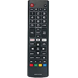 AKB75375604 Replaced Remote for LG Smart TV