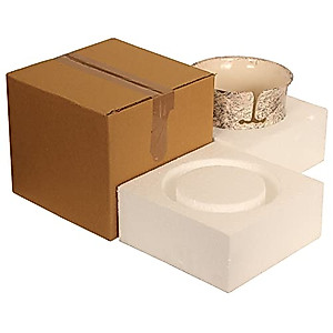 ABHANDICRAFTS XXL Large Ceramic Knitting Yarn Bowl for Crochet Storage Bowl Designed with Multi Color Hand Painting