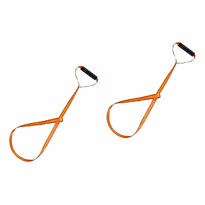 Toddmomy 2pcs Heavy Duty Strap Deer Drag Rope Deer cart Deer Daily use Strap Sturdy Deer Carrier Heavy Bow and Antlers Mop Cloth Multicolor Supplies Tow line Nylon