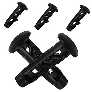 WHAMVOX 5Pcs Outdoor Trash Can Safety Buckles for Secure Covering of Garbage Cans Connects and Holds Trash Can Lids Place for Outdoor Use and Raccoon Proofing