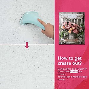 Tangbr Paint by Numbers for Adults, DIY OIL Painting by Numbers Flowers Kits on Canvas Without Frame 16x20 Inch (40x50cm)