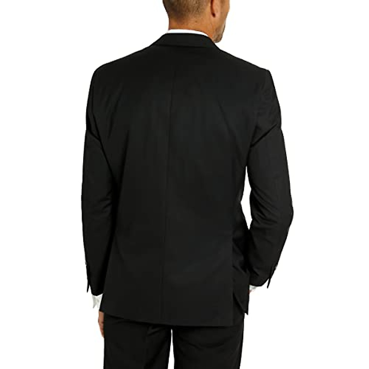 Van Heusen Men's Jacket, Jet Black, 40 Regular