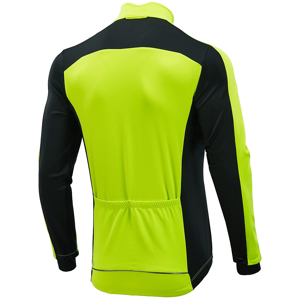 qualidyne Men's Winter Cycling Jacket Thermal Fleece Lined Bicycle Biking Jacket Cold Weather Windproof Softshell Windbreaker