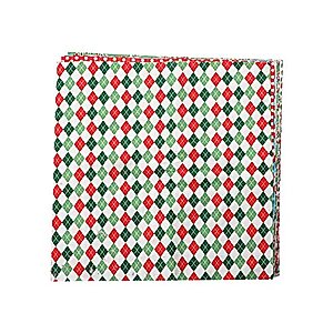 Healifty Christmas Fabric 20 Pcs Cotton Craft Fabric Bundle Patchwork Quilting Fabric for Holiday Sewing DIY Craft Jewelry Making Scrapbooking Artcraft Projects 30cm