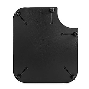 Camco RV/Marine Sink Mate 12½-Inches x 14 ½-Inches Cutting Board - Fits Securely Over Your RV or Boat's Kitchen Sink - Ideal for Cleaning, Carving and Chopping - Black (43858)