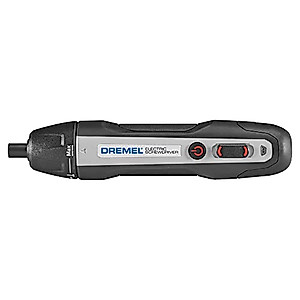 Dremel 4V Cordless Screwdriver Kit with 6 Power Settings and Smart Stop Technology, Includes 7 Screwdriver Bits, 1 Bit Extender, USB Cable and Power Adapter, HSES-01