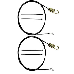 Huarntwo 2pack Snow Blower Thrower Auger Drive Clutch Traction Control Cable Fits MTD Cub Cadet 746-04230/746-04230A/946-04230/946-04230A 946-04230b