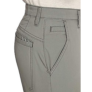 Wrangler Authentics Men's Performance Comfort Flex Flat Front Short, Army Green, 38