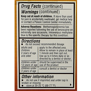 Yeegfeyuu Beutlich LP Pharmaceuticals Hurricaine Topical Anesthetic Gel, Pi?a Colada, 1 Ounce- Pack of 2