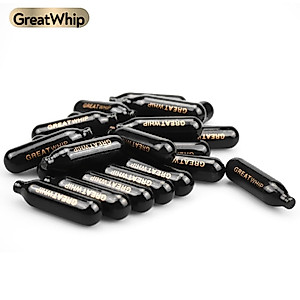 GreatWhip Professional Whipped Cream Charger 600 Count / 1 Box Nitrous Oxide Cartridges Highest Purity Whip Cream Tank