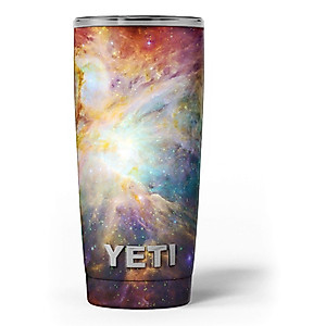Design Skinz Mutli-Colored Clouded Universe - Skin Decal Vinyl Wrap Kit Compatible with The Yeti Rambler Cooler Tumbler Cups