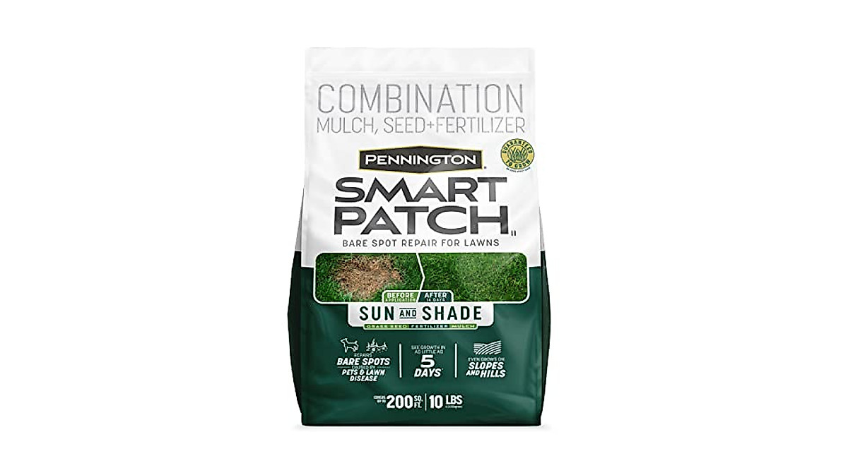 Pennington Smart Patch Sun & Shade Mix 10lb for Rapid Lawn Repair