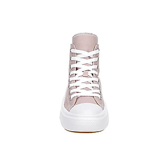 Converse Unisex Chuck Taylor All Star High Top Platform Sneaker - Stone Mauve/Pink/White 11