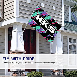 Moptrek Aftermarked Car Parts Flag 3x5 Feet Garden Flag Outdoor Decoration Banner