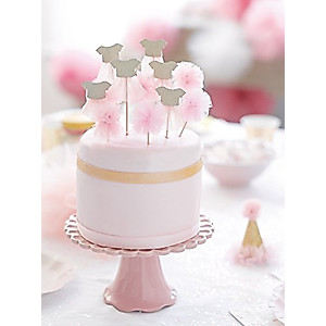 Talking Tables Pink And Gold Party Supplies | Pink Paper Table Cloth | Great For Baby Shower, Girls Party, 1st Birthday And Birthday Celebrations | Paper