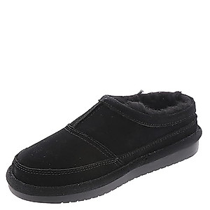 Koolaburra by UGG Kids' Braidee Slipper, Black, 5