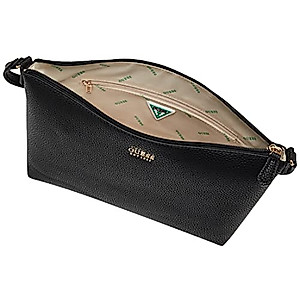 GUESS Womens Eco Brenton Tote Shoulder Bag, Black, One Size US