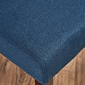 Christopher Knight Home Rory Fabric Dining Chairs, 2-Pcs Set, Navy Blue