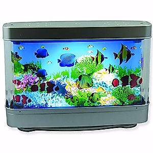 Lightahead Artificial Tropical Fish Decorative Sensory Aquarium Lamp Virtual Ocean in Motion (Marine Life A)
