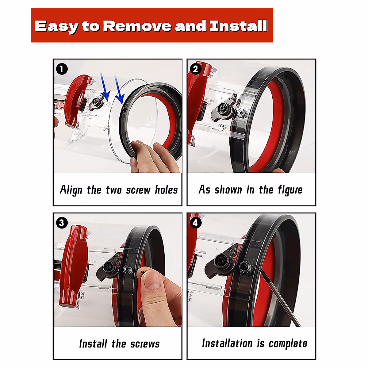 Dust Bin Top Fixed Sealing Ring Replacement for Dyson V11 V15 SV14 SV15 SV22 ，Dyson Vacuum Replacement Parts Replace 970050-01 965443-01