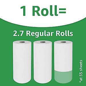 Amazon Basics 2-Ply Paper Towels, Flex-Sheets, 6 Rolls (Pack of 2), 12 Value Rolls total (Previously Solimo)