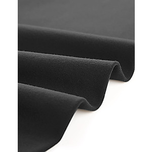 CRZ YOGA Butterluxe Long Sleeve Crop Tops for Women Slim Fit Workout Shirts Cropped Athletic Gym T-Shirts Black Large