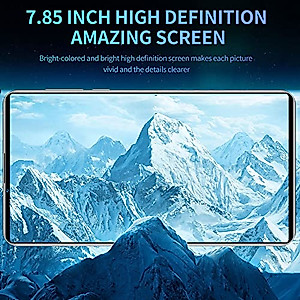 Android 5.1 Tablet, 7 inch HD Display 8-core 1+16GB ROM TF Expansion Voice Call Game Tablet Best for Adults Working Childrens Boys Girls School Learning Birthday Gift, Purple, 23.2*18*5.5cm