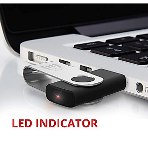 MOSDART 20 Pack 16GB USB2.0 Flash Drive, Includes 10 Pcs Red Color and 10 Pcs Black Color Pen Drive