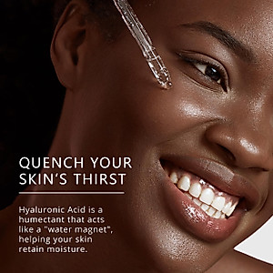 Asterwood Pure Hyaluronic Acid Serum for Face - Plumping, Anti-Aging & Hydrating - Fragrance-Free, Pairs Well with Vitamin C Face Serum & Hylunaric Acid Moisturizer, 29ml/1 oz