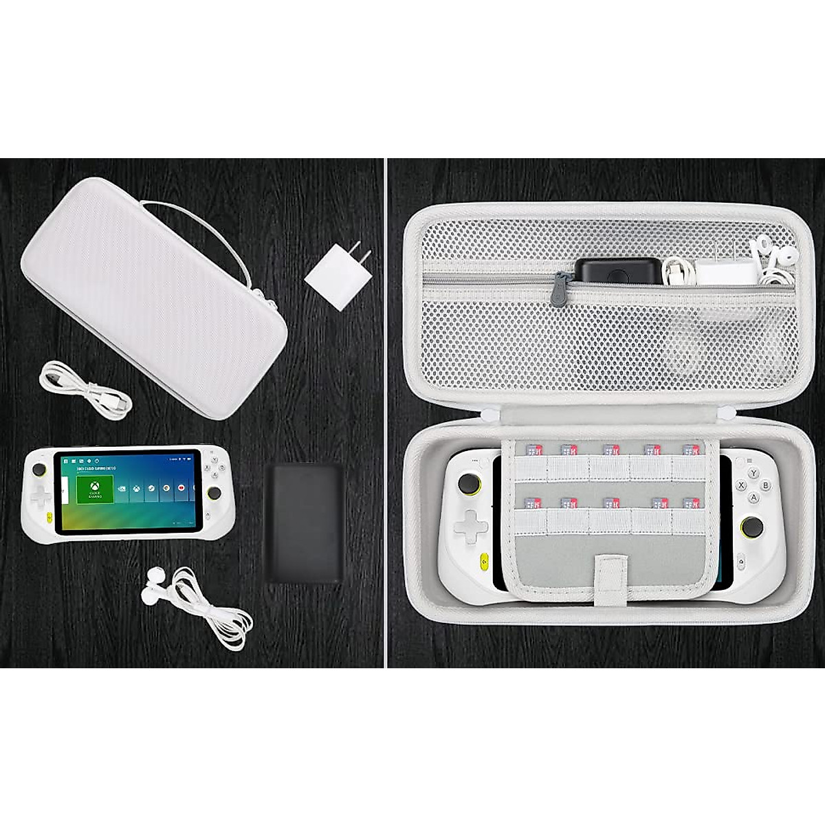Hard Case for Logitech G Cloud Gaming Handheld + Logitech MX Keys Mini