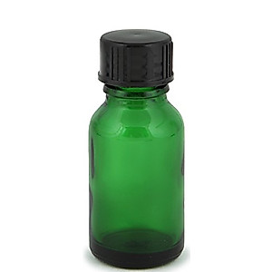 Vivaplex, 24, Green, 15 ml Glass Bottles, with Lids