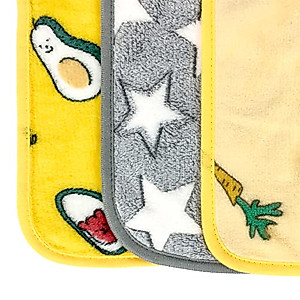 Tierecare Guinea Pig Blanket (3 Pack) Ultra Soft Pet Fleece Blankets Warm Sleep Mat Flannel Sofa Cover for Dog Cat Hamster Rabbit Fluffy(S)