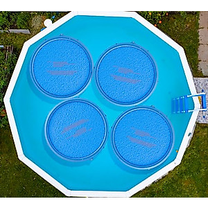 Solar Sun Rings 5' Round Solar Pool Heating - Blue