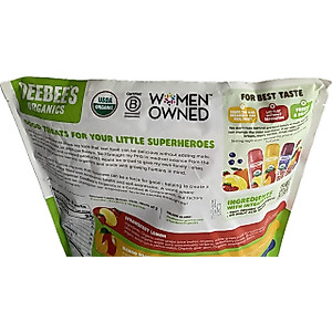 Deebee's Organics Superfruit Freezies, 1.35 Fl Oz, Pack of 35