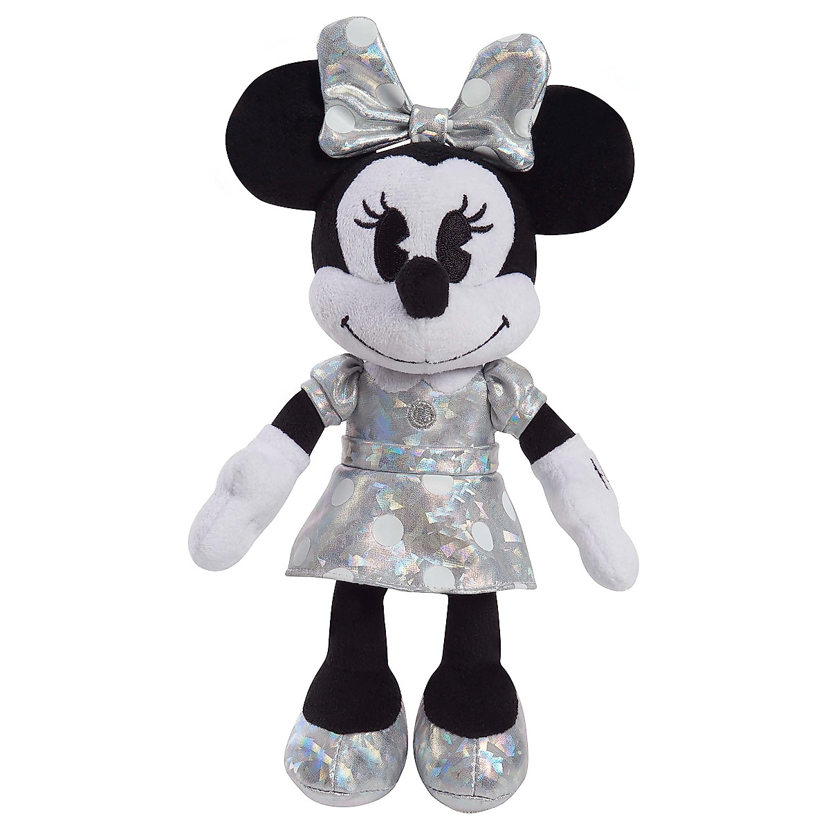 Disney100 Years of Wonder Minnie Mouse Small Plush Stuffed Animal, Kids Toys for Ages 2 Up by Just Play