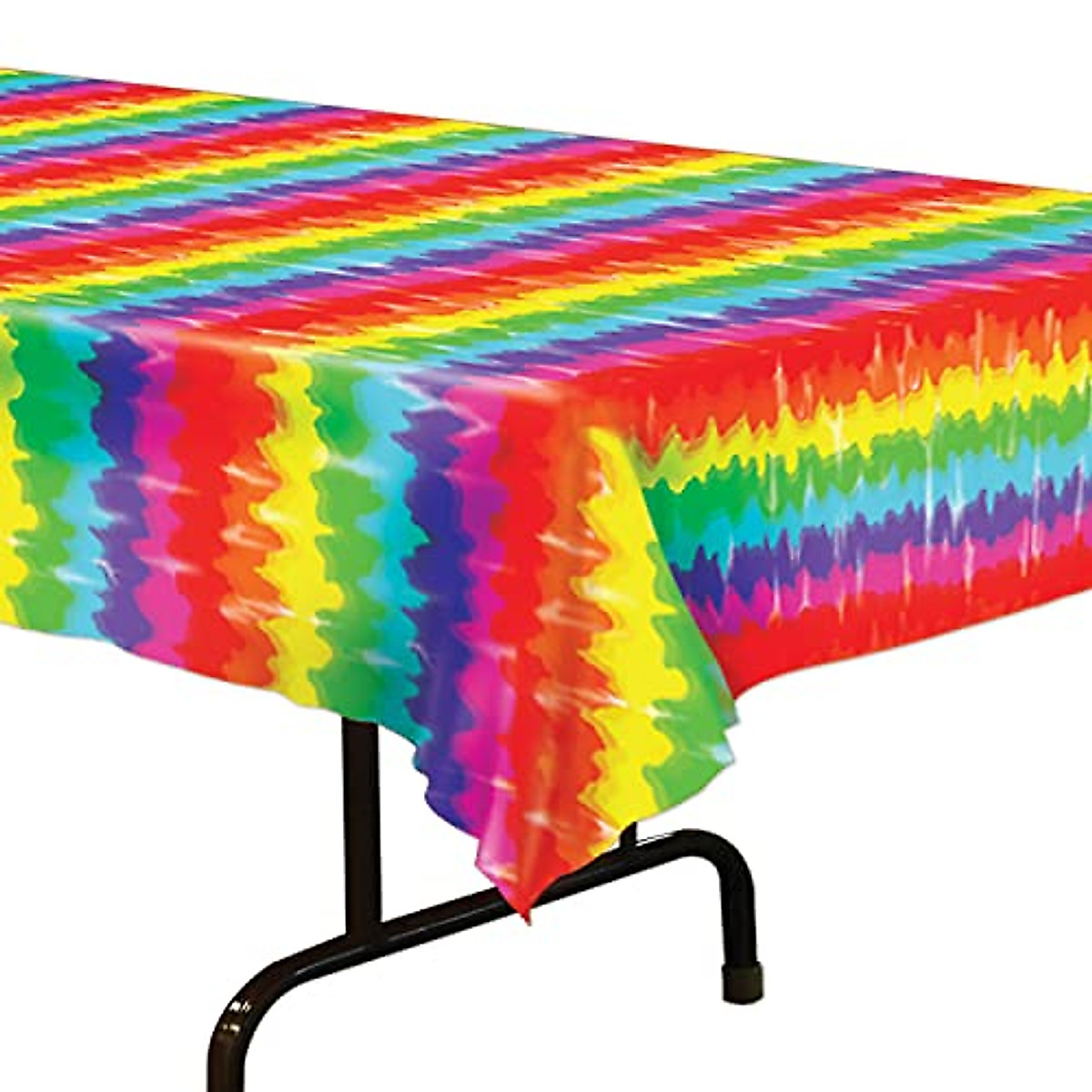 Tie-Dyed Tablecover Party Accessory (1 count) (1/Pkg)