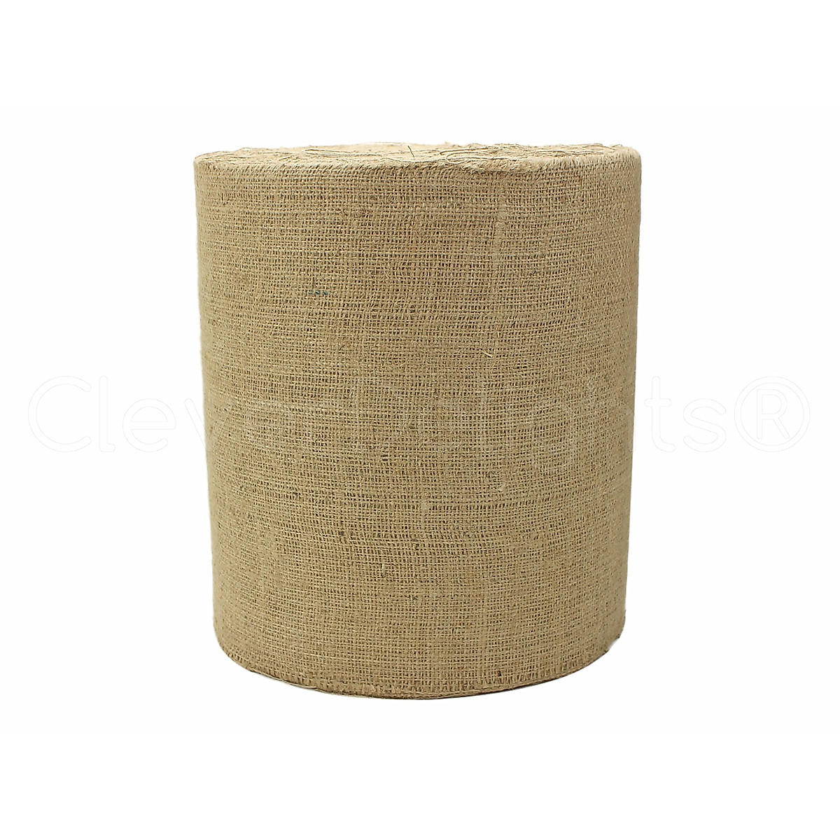 CleverDelights 12" Natural Burlap - Industrial Grade - 100 Yard Roll - 12 Inch Tight-Weave Jute Burlap Fabric - 12 Inch