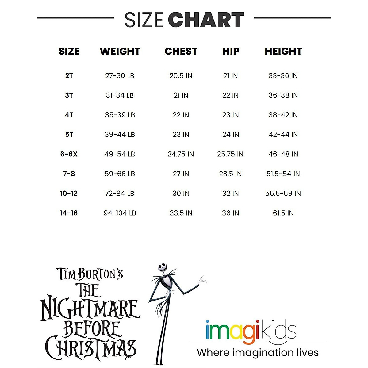 Disney Nightmare Before Christmas Jack Skellington Little Girls French Terry Skater Dress Black 7-8