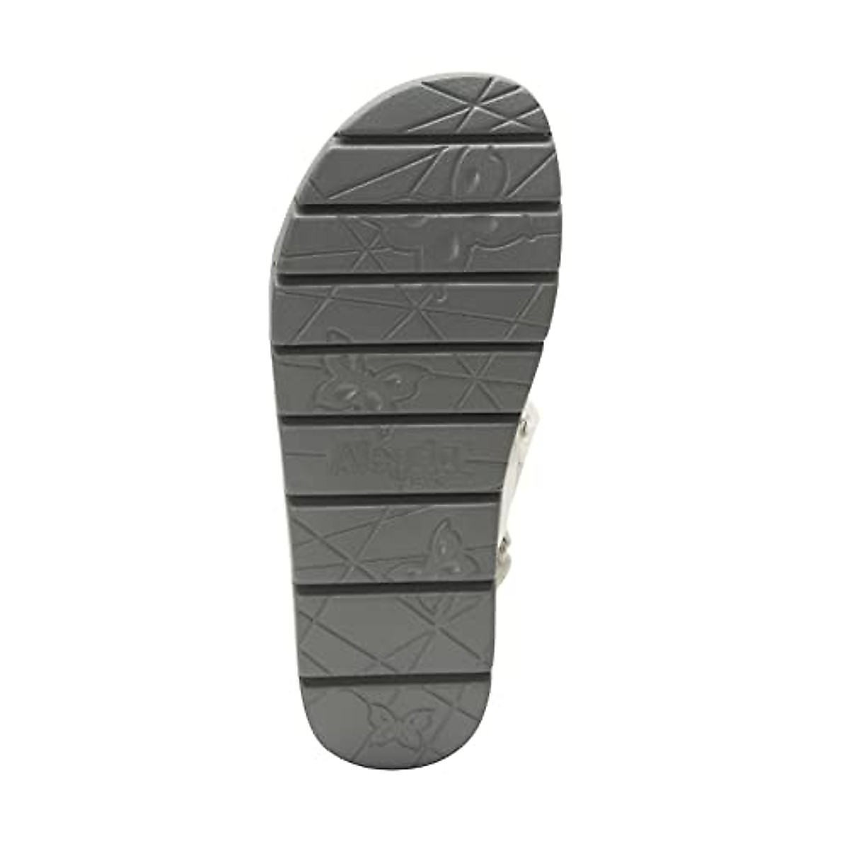 Alegria Women's Henlee White Platform Sandal 9.5-10 M US