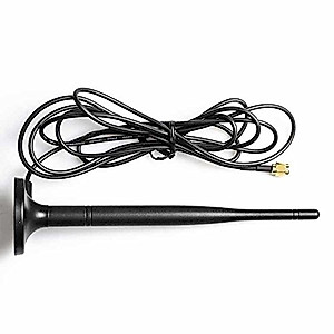 Haloview A-3M 5DBi Magnet Antenna High Gain 2.4G Antenna Signal Booster Amplifier Modem Directional Adapter with 3M Cable for Haloview MC7101 MC7108 MC5101(A-3M)