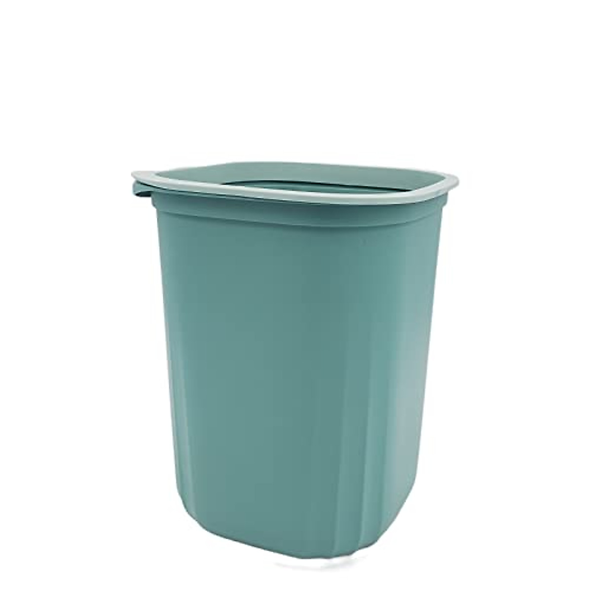 JASINCESS 1.5 Gallon Trash Can Small Plastic Wastebasket Square Trash Bin Garbage Container Bin for Bathroom, Kitchen, Bedroom, Home Office,Kids Rooms