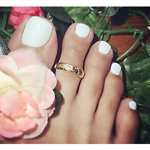 Toe Ring | Gold Coast 14K Gold Filled Adjustable Toe Ring | Attire for Your Toes | Gold Toe Rings for Women | Gold Foot Jewelry