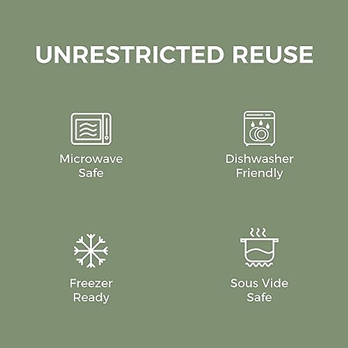 ZOMCHI Silicone Reusable Food Storage Bags, Leakproof Reusable Sandwich Containers, Snack Bags, Microwave Dishwasher Oven Freezer Safe, Food Grade Storage Bag for Meal Prep,Cereal,Fruit, 3 Pack, 33.82oz