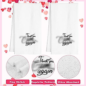 Rtteri 2 Pcs Funny Wash Towel Gifts from Wife Thank You Adult Humor Gift Cotton for Him Naughty Gifts for Him Towel for Husband Easter Birthday Party, 28 x 12 Inches