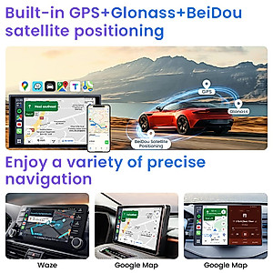 Carlinkit CarPlay Ai Box Android 13.0 System Wireless CarPlay Android Auto QCM6125 8-core 8G+128G, Multimedia Box Spotify/Netflix/YouTube Car Video, GPS+Glonass/Google Play Download Apps