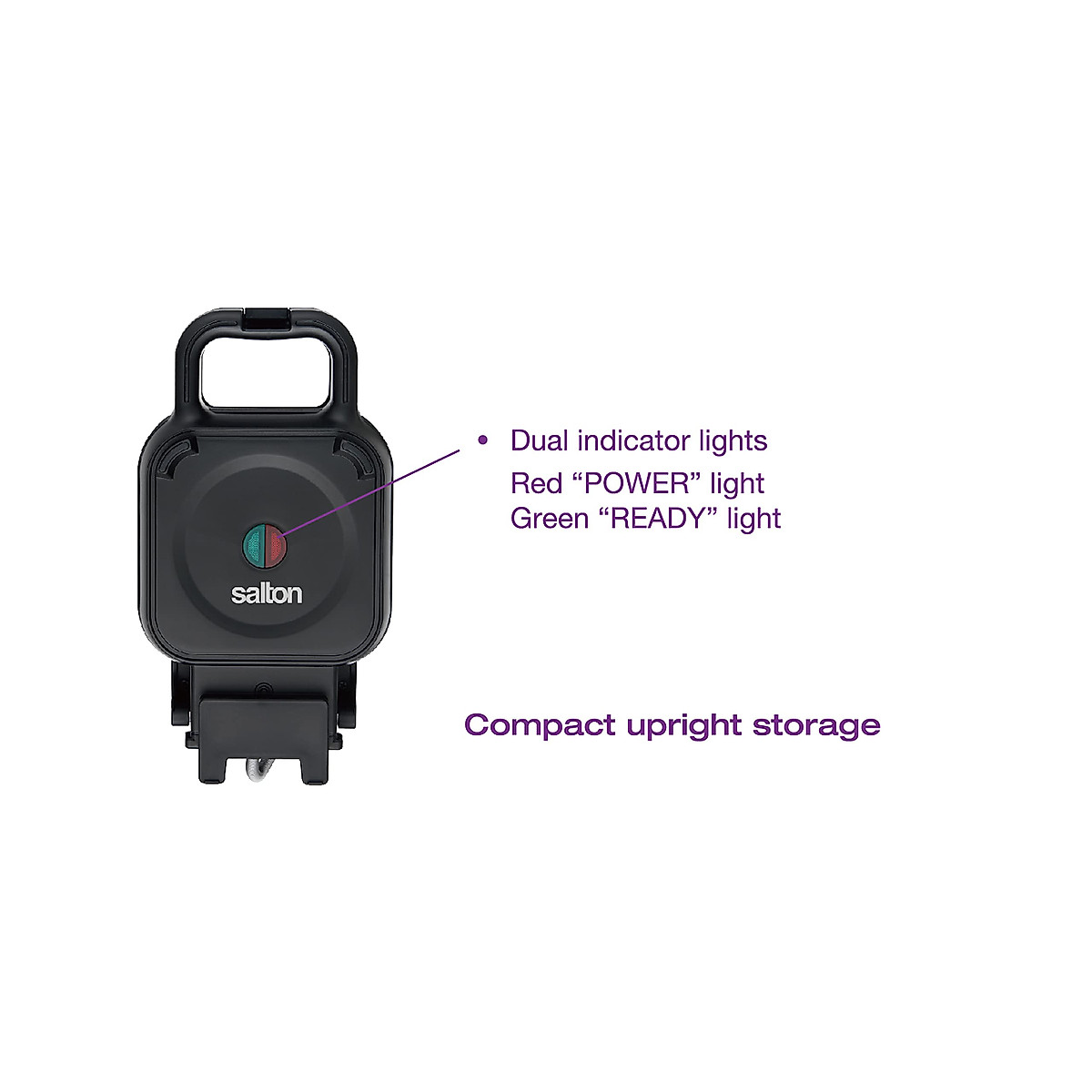 Salton Stuffed Belgian Waffle Maker