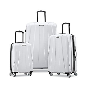 Samsonite Centric 2 Hardside Expandable Luggage with Spinners | White | 3PC (CO/MED/LG SPR)