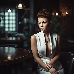 Gbinitail 3Pcs Trendy & Punk Adjustable Ring Set for Women and girls - Platinum-Plated, Stackable, Enamel & Hollow Silver Rings, sizes 5.5 to 7.5