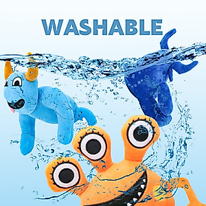 6PCS Garden of Banban Plush,10 inches Ban ban Plushies Toys,Soft Stuffed Figure Doll for Fans Gift,Soft Animal Adult and Kids - Pink